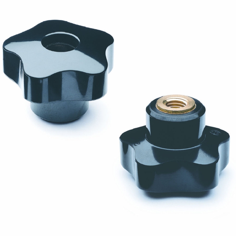 Lobe Knob Brass Tapped Through Hole M6 To M16 | Boneham & Turner