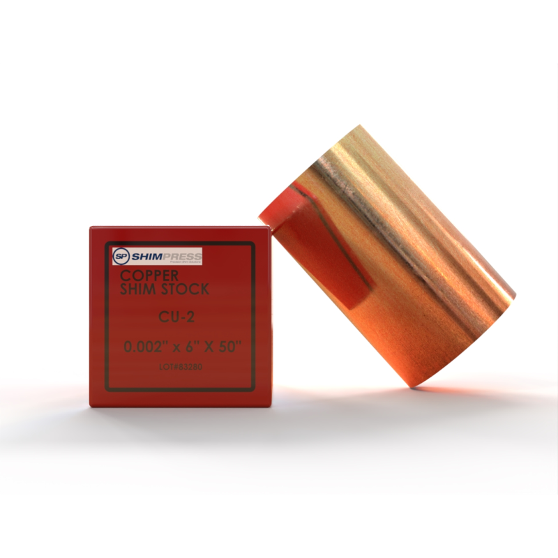 C110 Annealed Copper Shim Pack 6" X 50" | Boneham & Turner