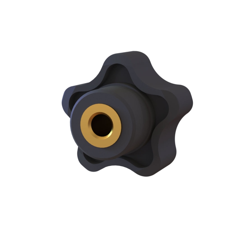 High Impact Thermoplastic Female Lobe Knobs M5 To M12 | Boneham & Turner